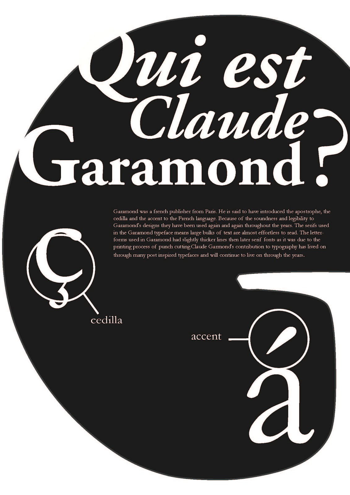 Claude Garamond Poster