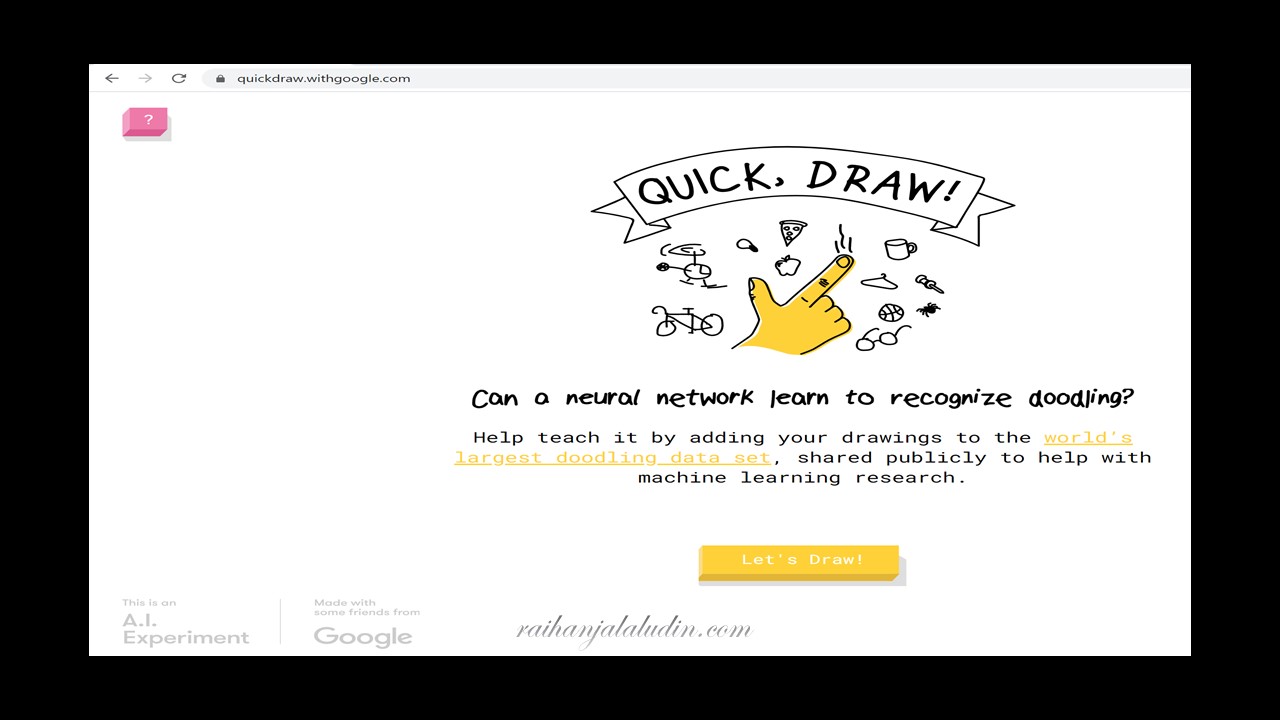 Belajar Doodle Dengan Aplikasi Quick Draw - Raihan Jalaludin's Blog