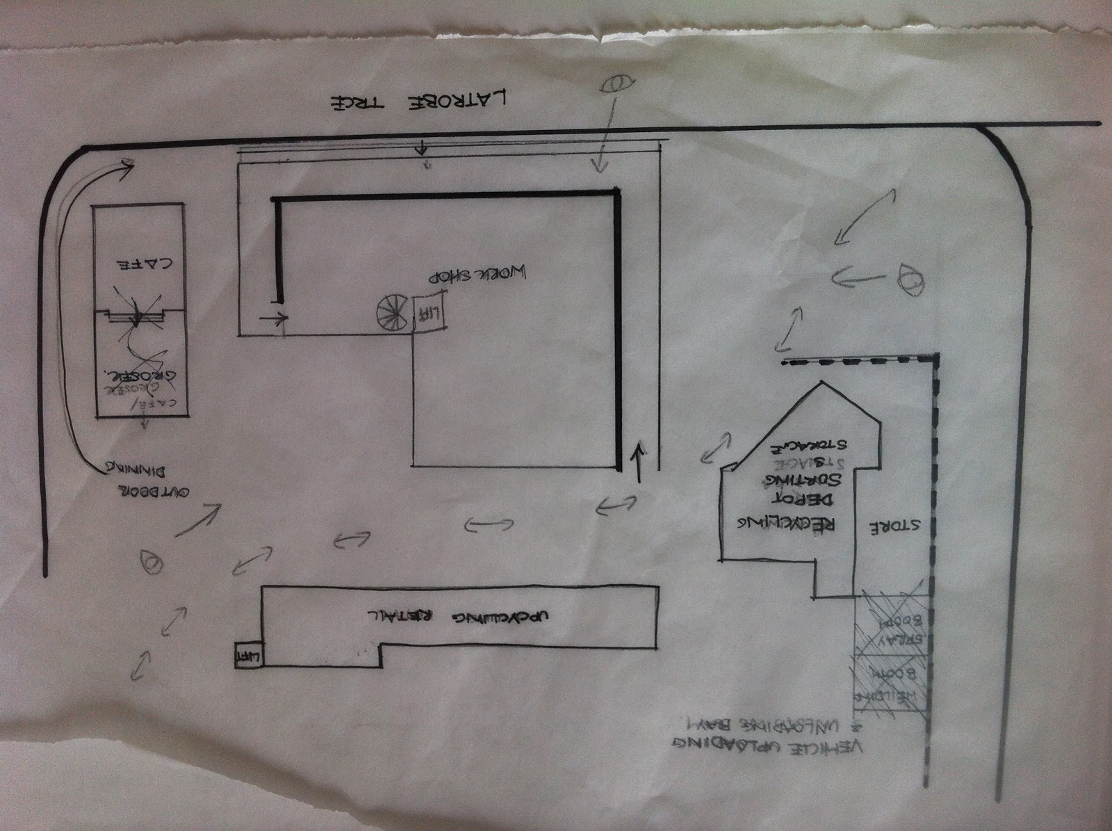 Architectural Literature: Initial floor plans