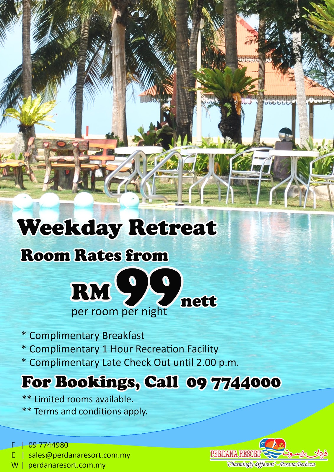 Perdana Resort - Charmingly Different: Weekdays Retreat Promotion
