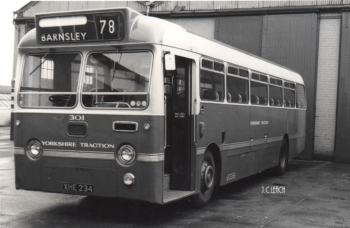 Busworld Photography: Yorkshire Traction Leopard XHE 234 at Barnsley