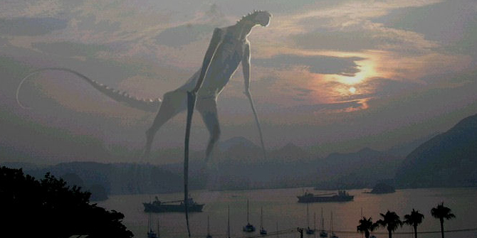 MEREKOO: [VIDEO] 5 Makhluk Mitologi Yang Tak Sengaja Terekam Kamera #2