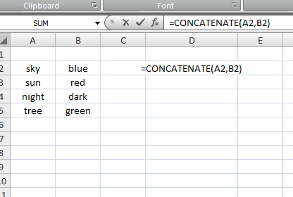 COMBINE MULTIPLE CELLS DATA IN ONE CELL IN EXCEL