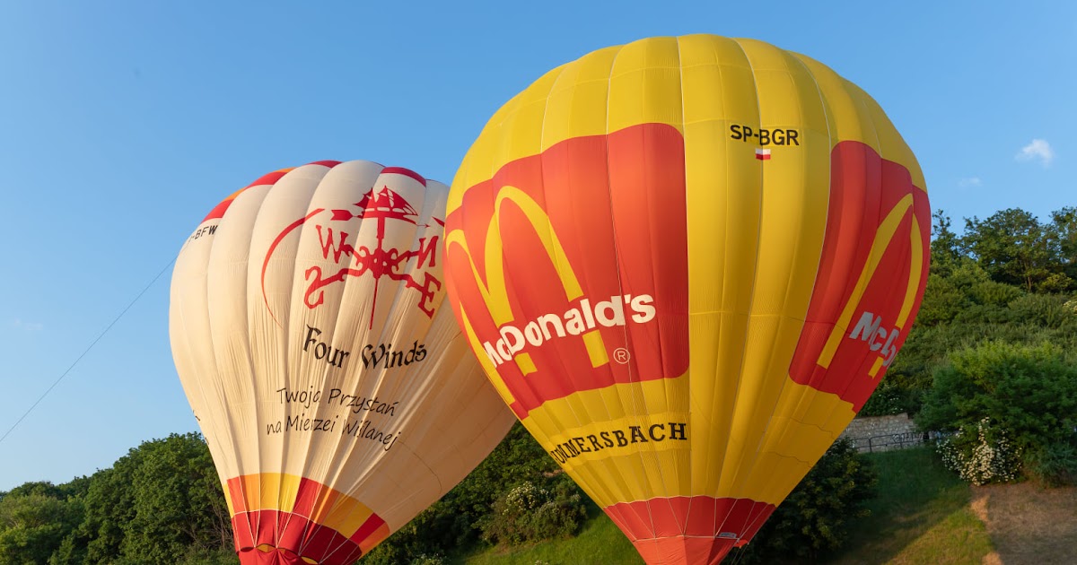 PolishAircraftBlog: New McDonalds balloon - SP-BGR Cameron N-90
