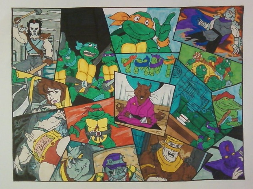 The TMNT Multiverse!: Some of my Older Artwork
