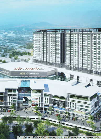 DAMEN USJ Service Apartment: Overview