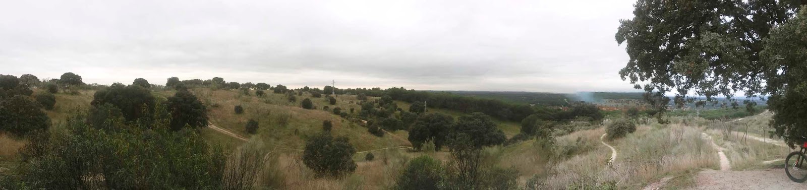 Rutas MTB Madrid: El Pardo solo senderos