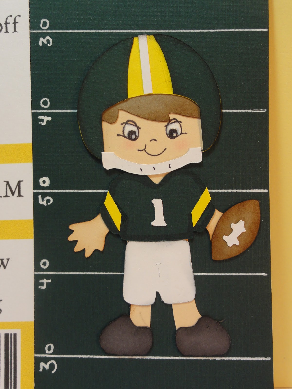 The Cricut Bug: Lil' Packer Birthday Invitation