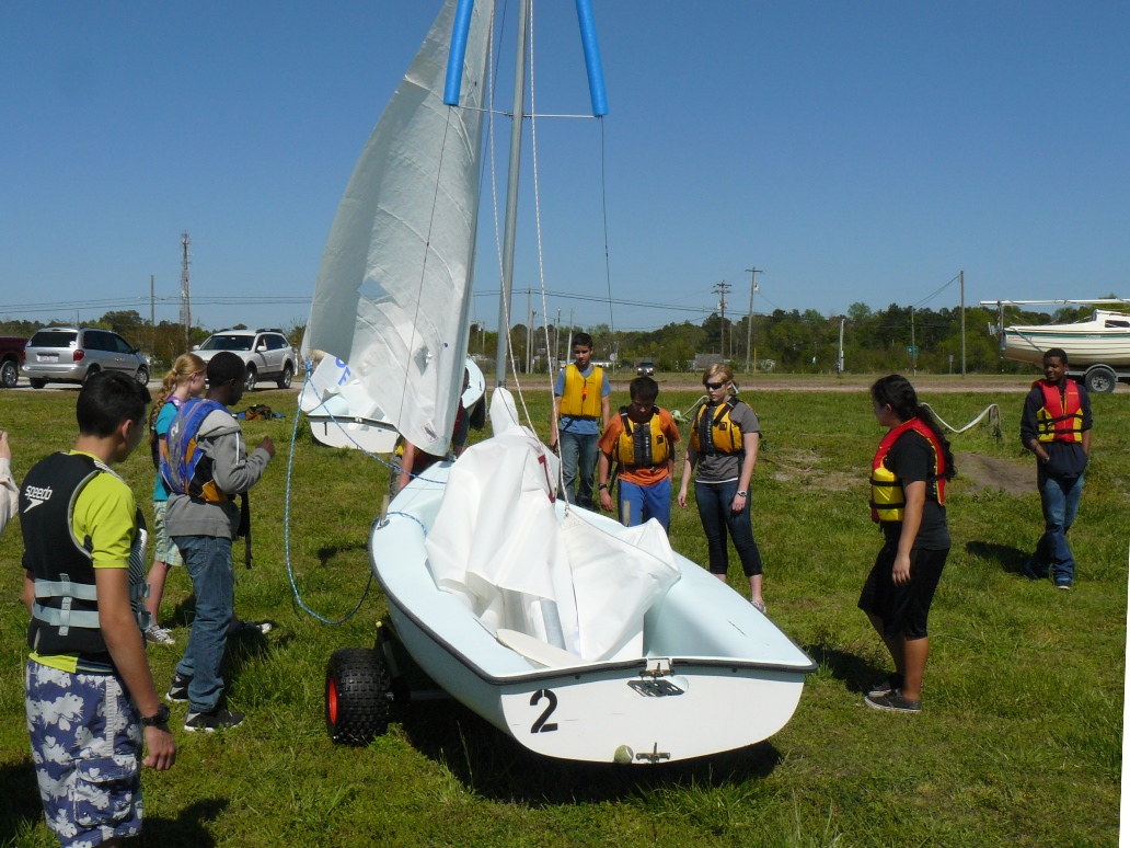 New Bern High School Naval Junior ROTC Sailing: FJ sailing... Learning ...