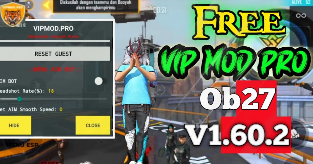 New mod menu vip mod