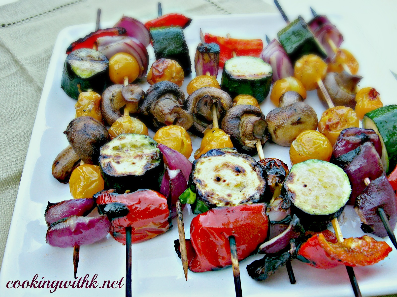 Grilled Summer Veggies ~ Add Them To Your Summer Menu!