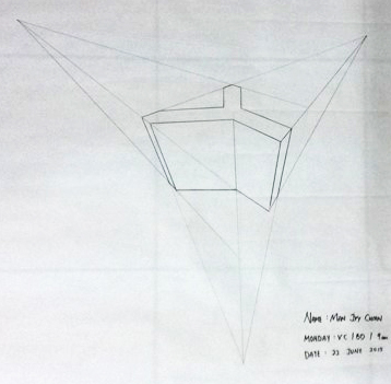 Animation Beginner: 3 Vanishing Point ( Alphabet)