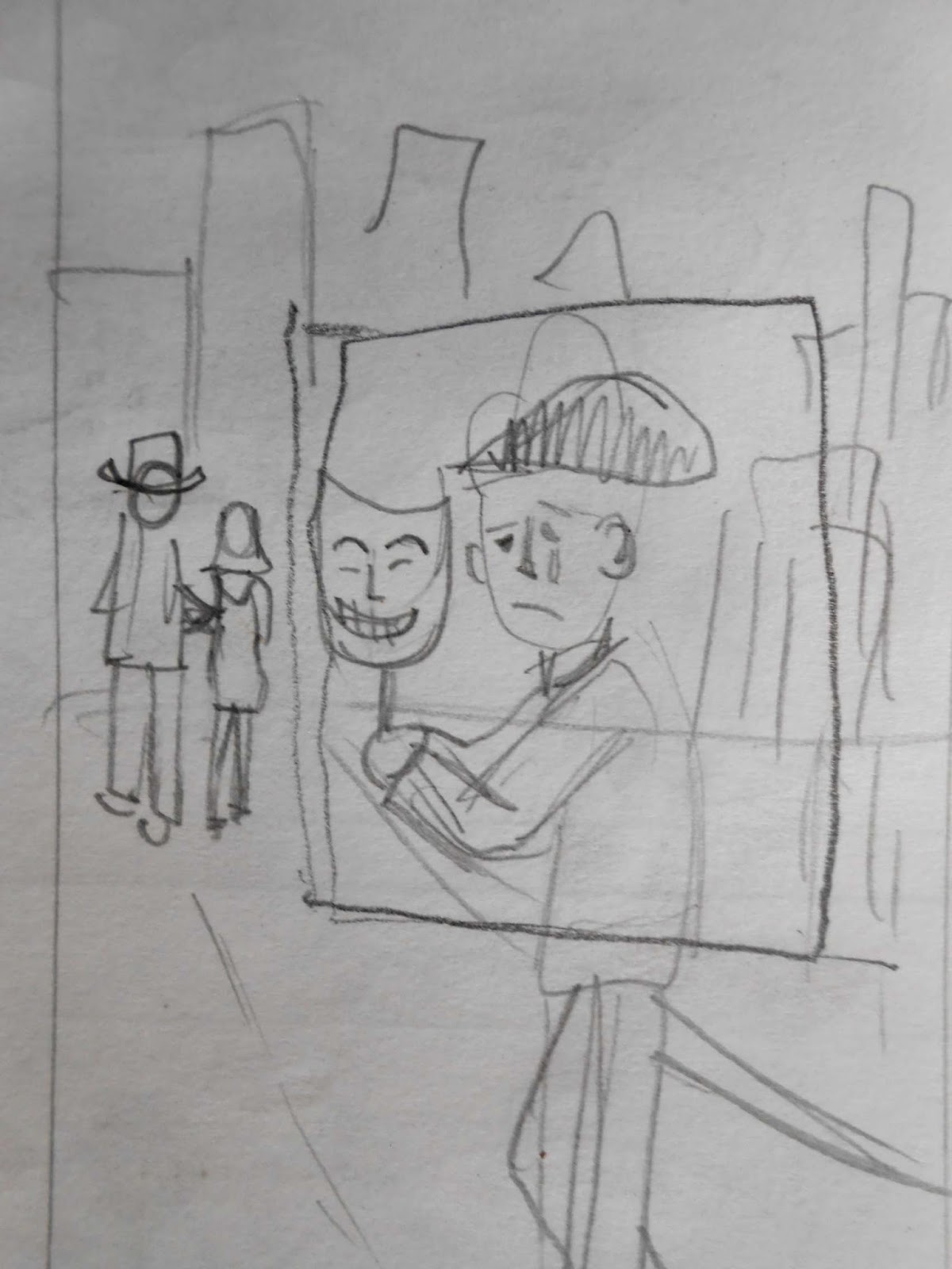 Curso de Ilustración 1 San Carlos 2013: Bocetos - Brenda Castrejón