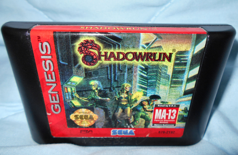 Retro Treasures: Shadowrun (Sega Genesis)