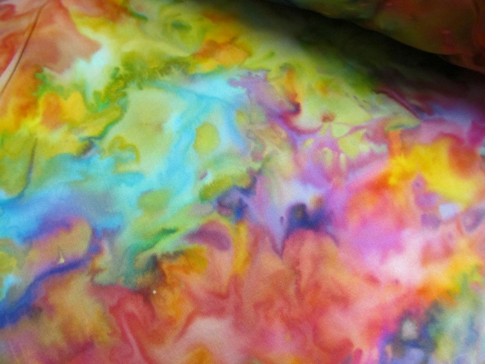 Exuberant Color : More mottled batiks............