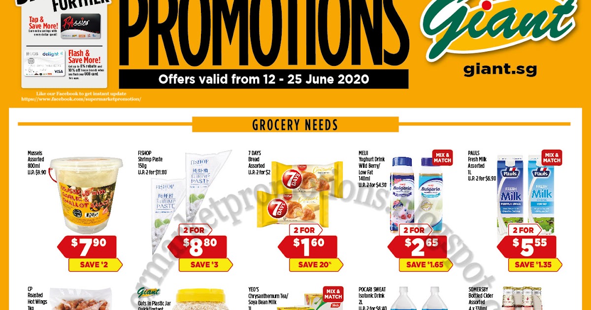 Giant Promotions 12 - 25 June 2020 ~ Supermarket Promotions
