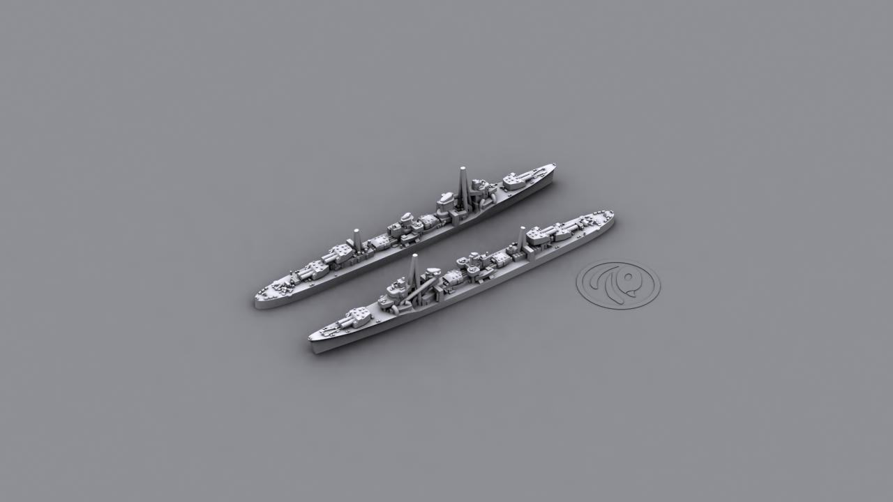 Tiny Thingamajigs: WIP: Condottieri-class cruisers of the Italian Navy ...