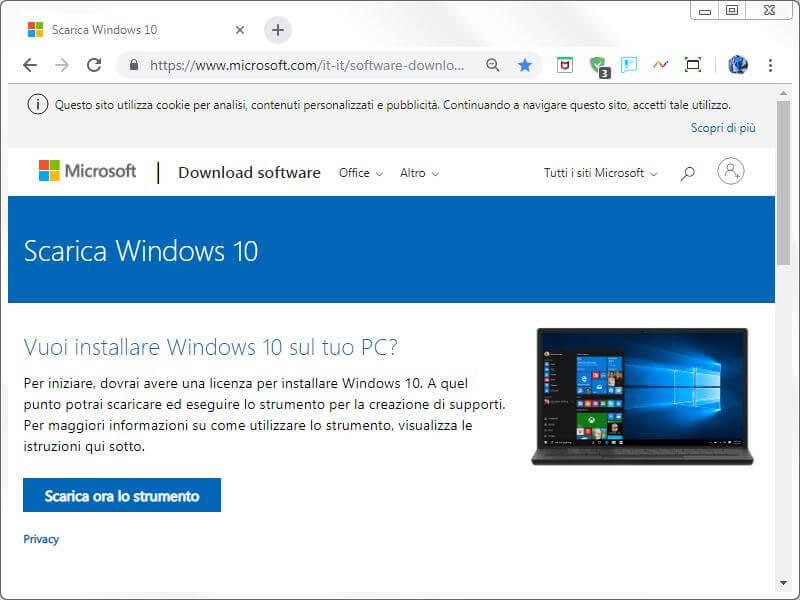 Come installare Windows 10 | Net Cwork