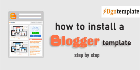 HOW TO INSTALL A BLOGGER TEMPLATE - Diverse Web