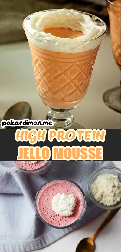HIGH PROTEIN JELLO MOUSSE - ffff