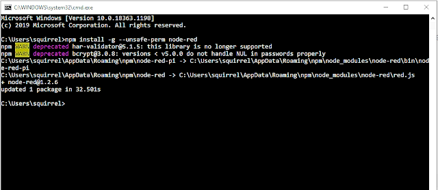 How to update/upgrade Node-RED on Windows?