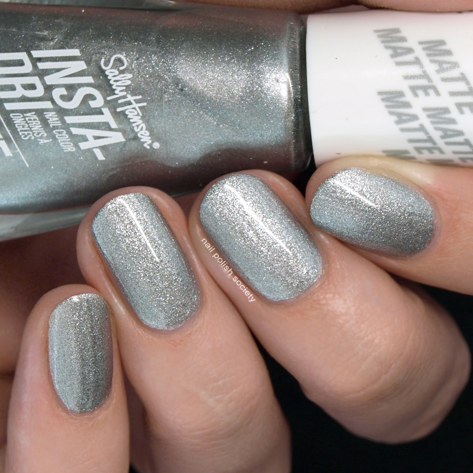 Nail Polish Society: Sally Hansen Insta-Dri Metallic Matte