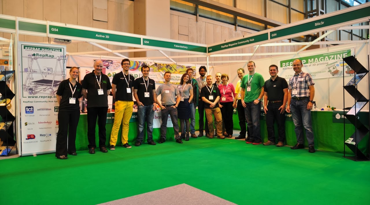 Reprap development and further adventures in DIY 3D printing: TCTShow ...