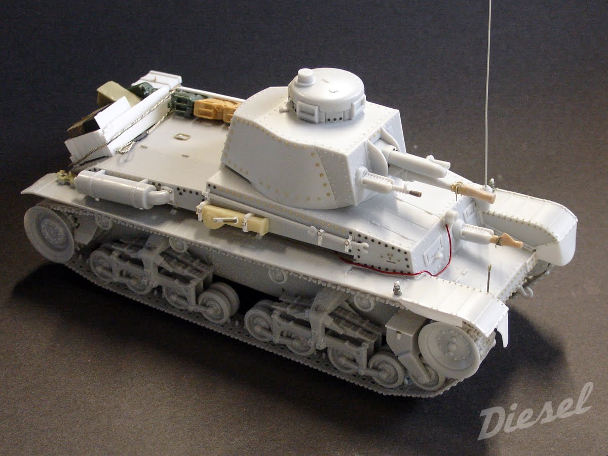 D I E S E L W E R K: The Dinosaur: Pz.Kpfw. 35(t) from CMK