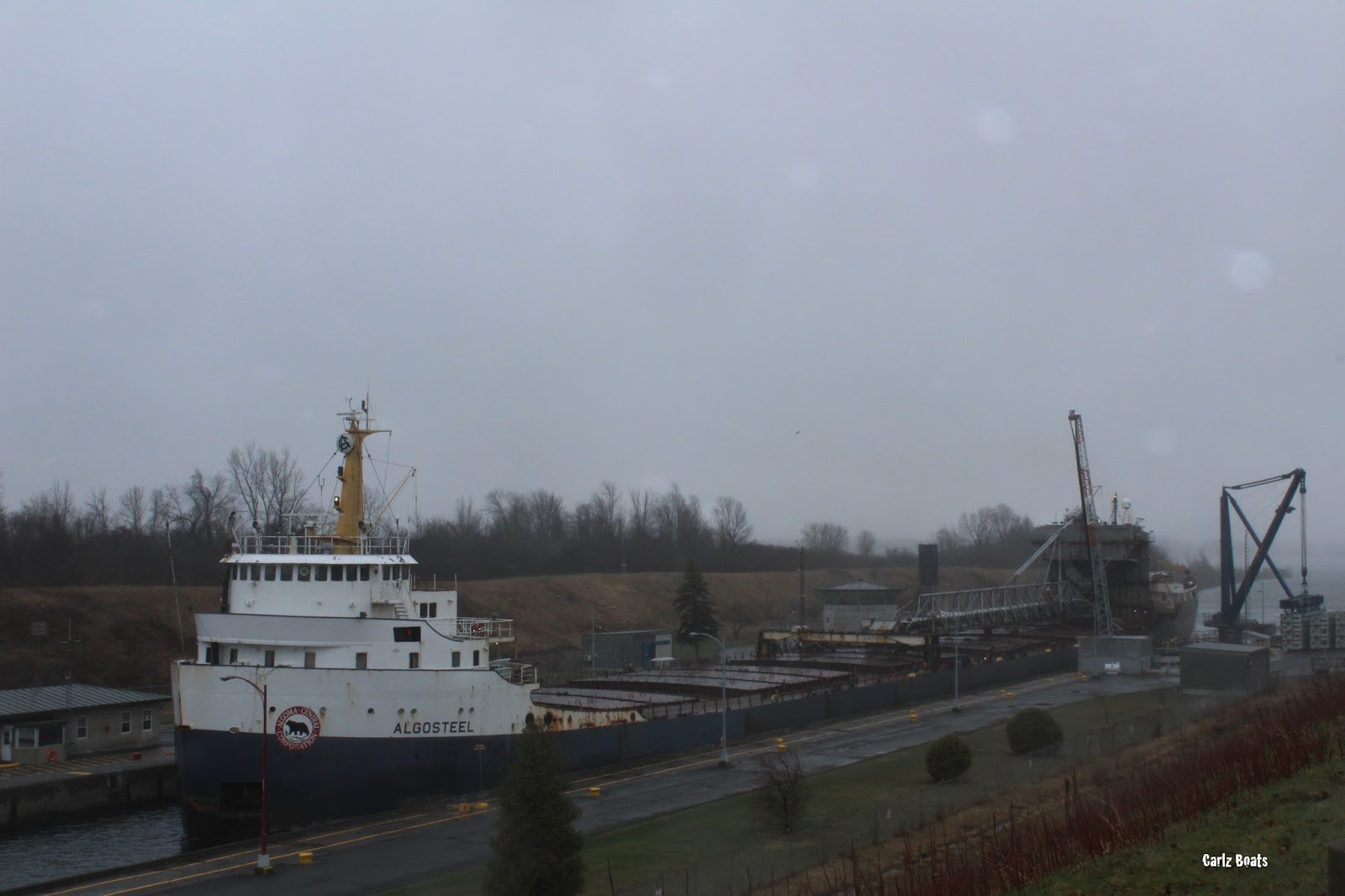 Carlz Boats: Self Unloader ALGOSTEEL - Her Last Transit