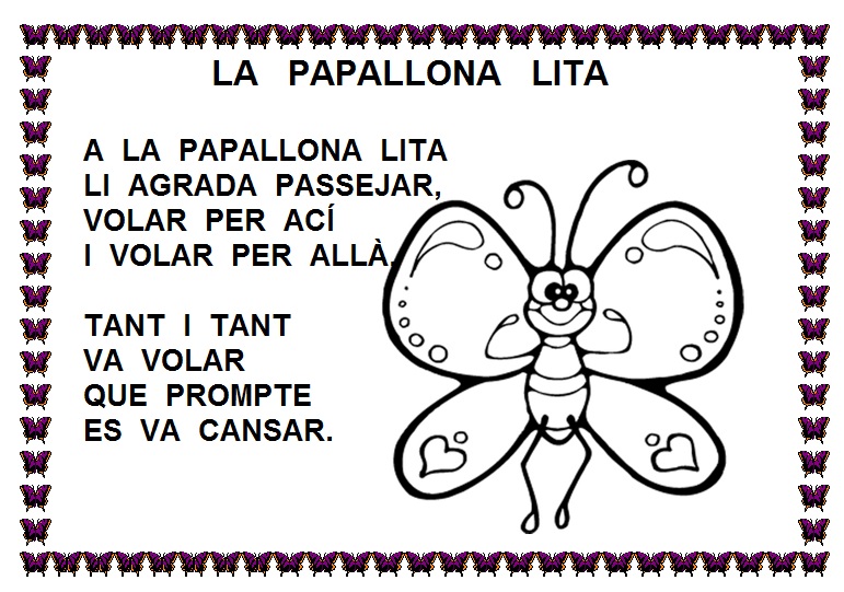 El bloc d'infantil: POEMES D'INSECTES