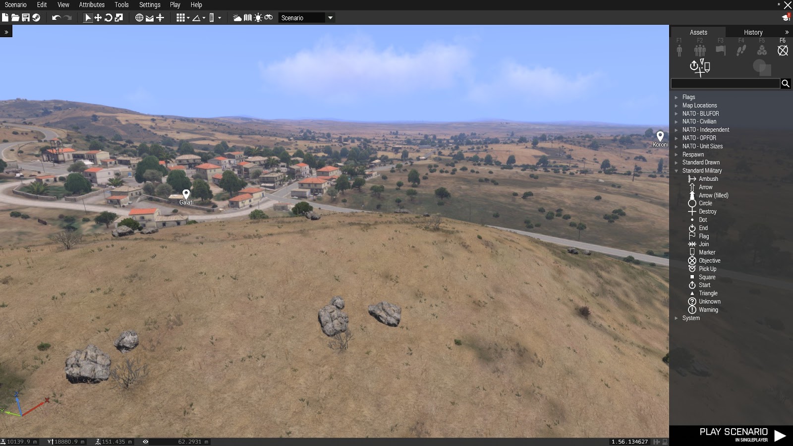 Real and Simulated Wars: ARMA 3 - Eden 3D Editor