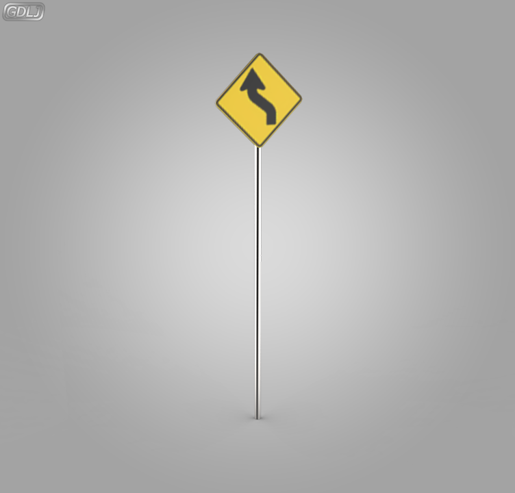 38 Street Signs Low Poly | Layth Jawad