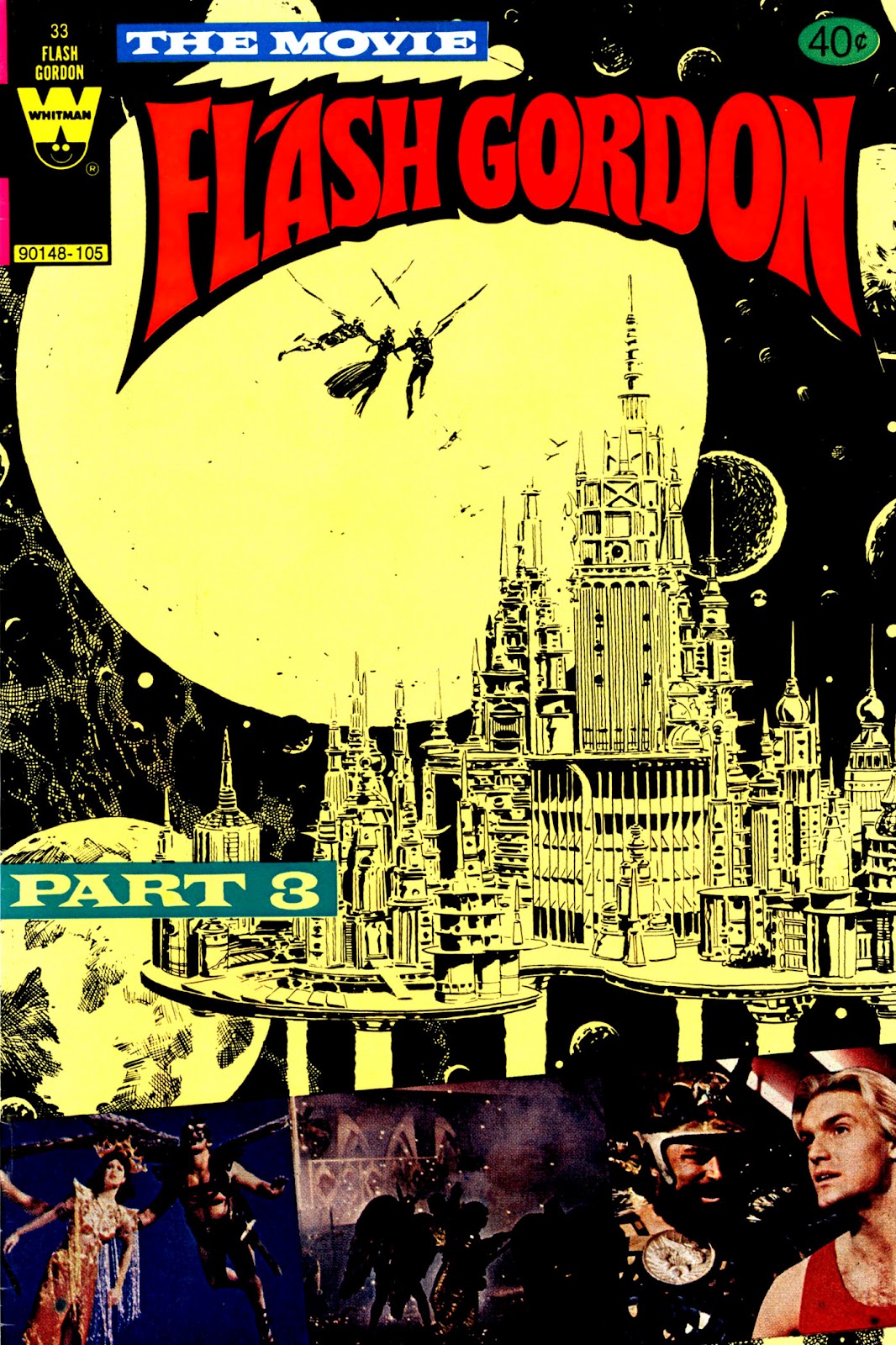 STARLOGGED - GEEK MEDIA AGAIN: 1980: FLASH GORDON MOVIE COMICS ADAPTATION