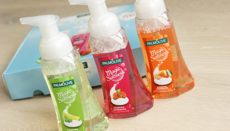PALMOLIVE MAGIC SOFTNESS - PIANKA DO MYCIA RĄK - MOJE PIERWSZE WRAŻENIA ...
