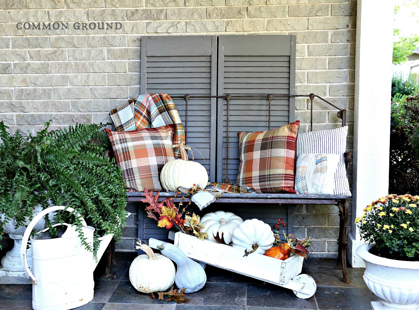 common ground : Fall Front Porch and Landscape Beginnings