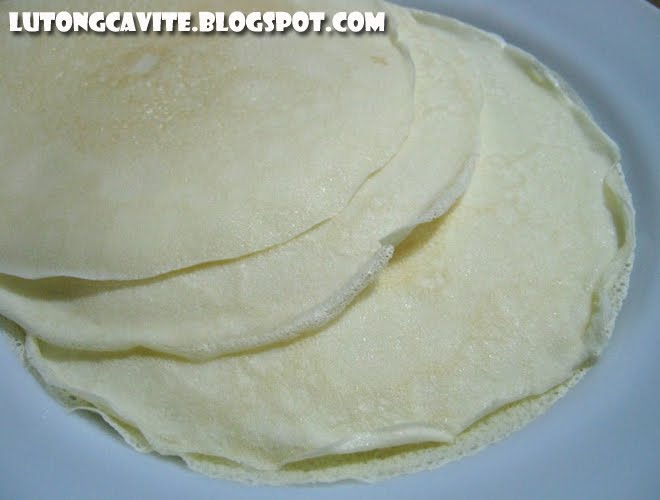 Lutong Cavite : Crepe Wrapper