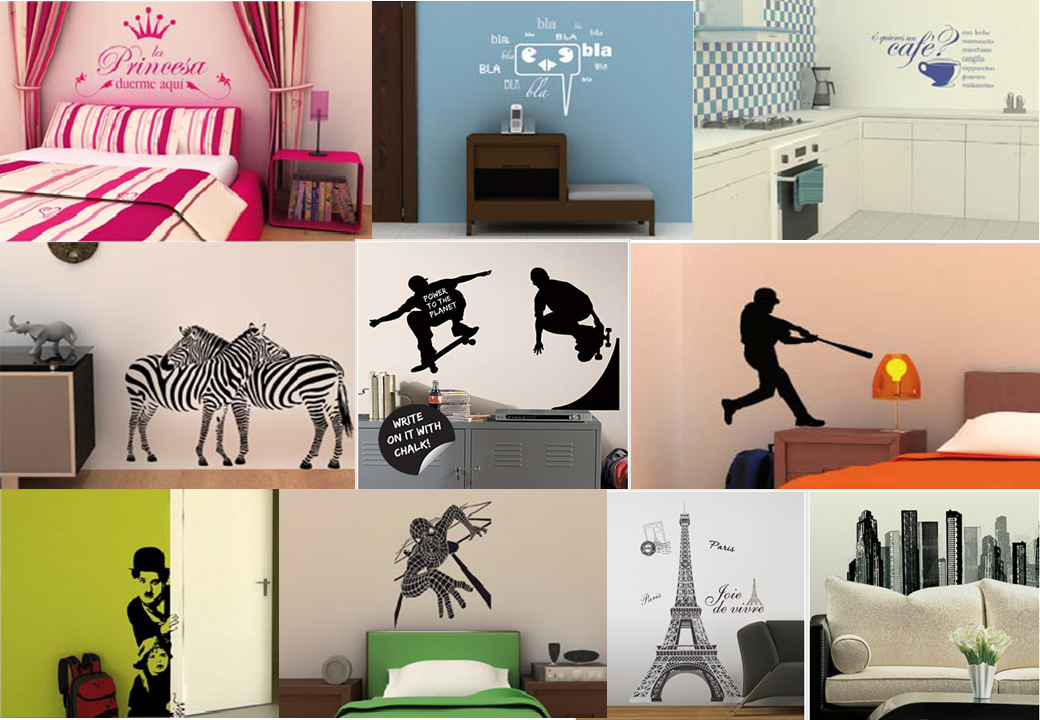 Stickers de pared para habitaciones - Imagui
