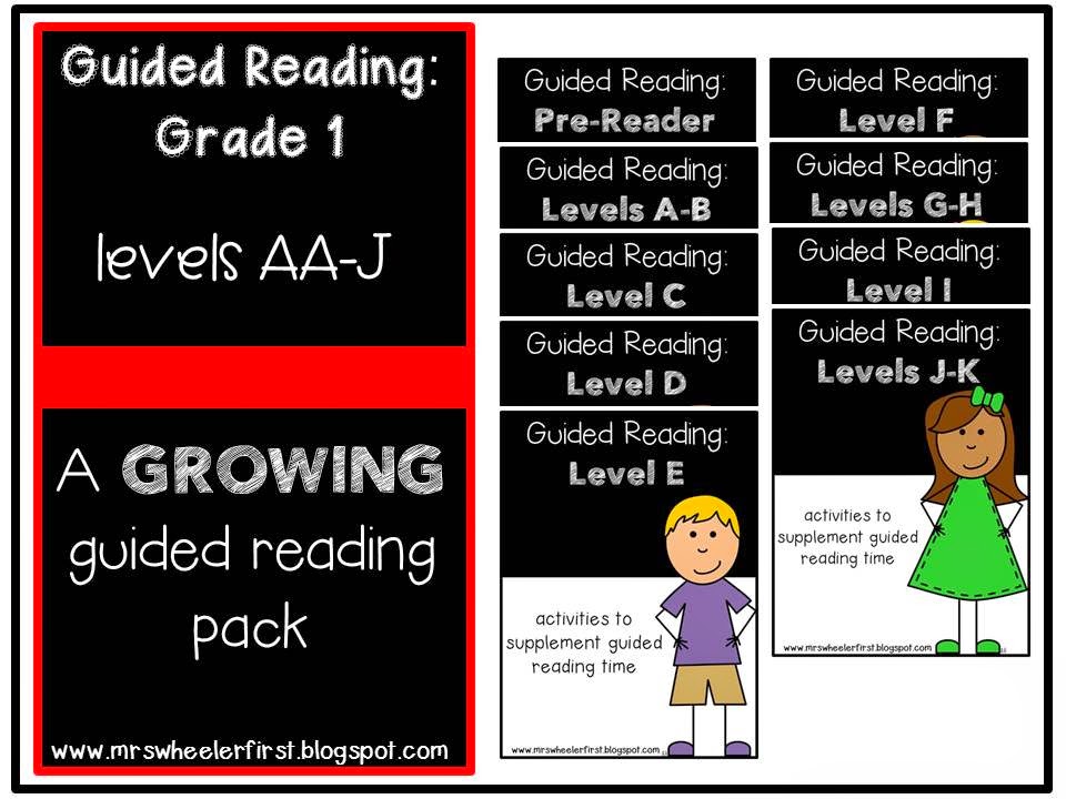 Mrs. Wheeler's First Grade Tidbits: How I Run Guided Reading