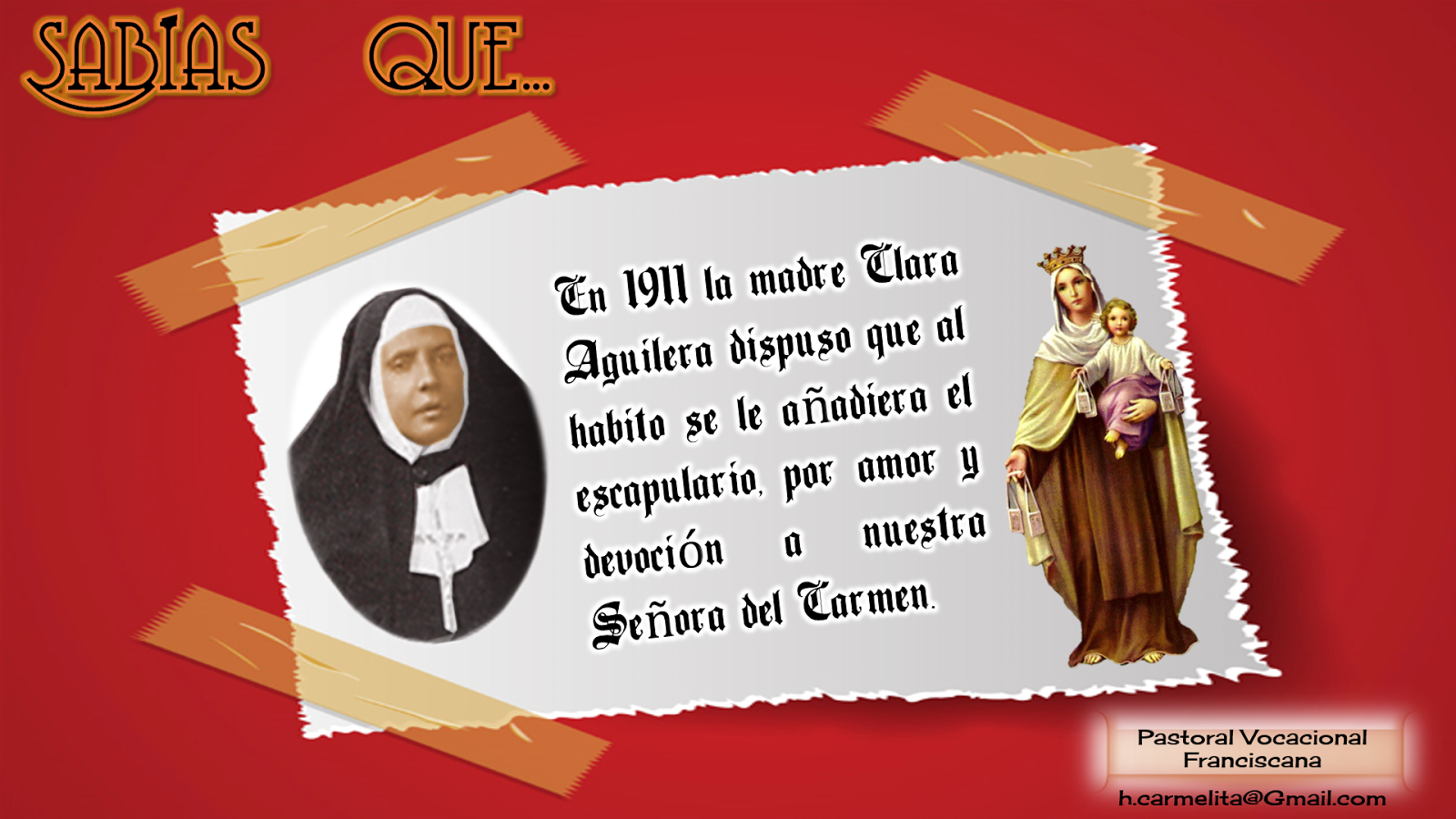Pastoral Vocacional Franciscana: Gotas de Historia HFIC