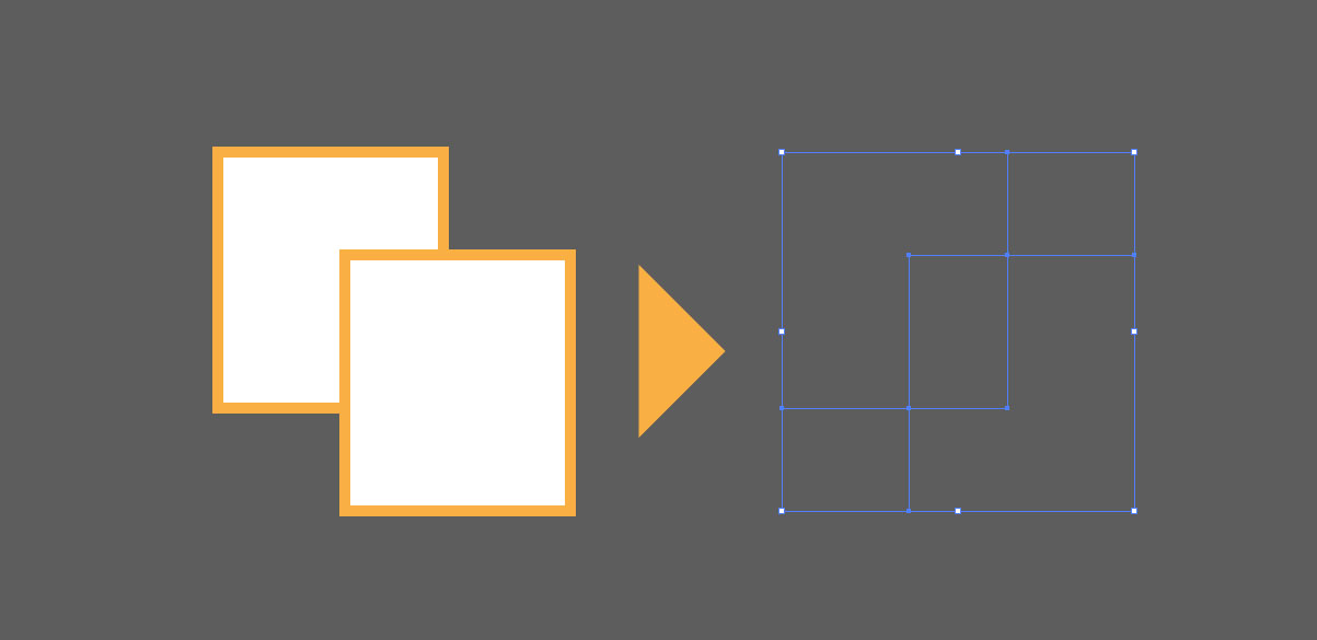 Cara Memotong Antar Objek (Shaping) di Adobe Illustrator - Masvian
