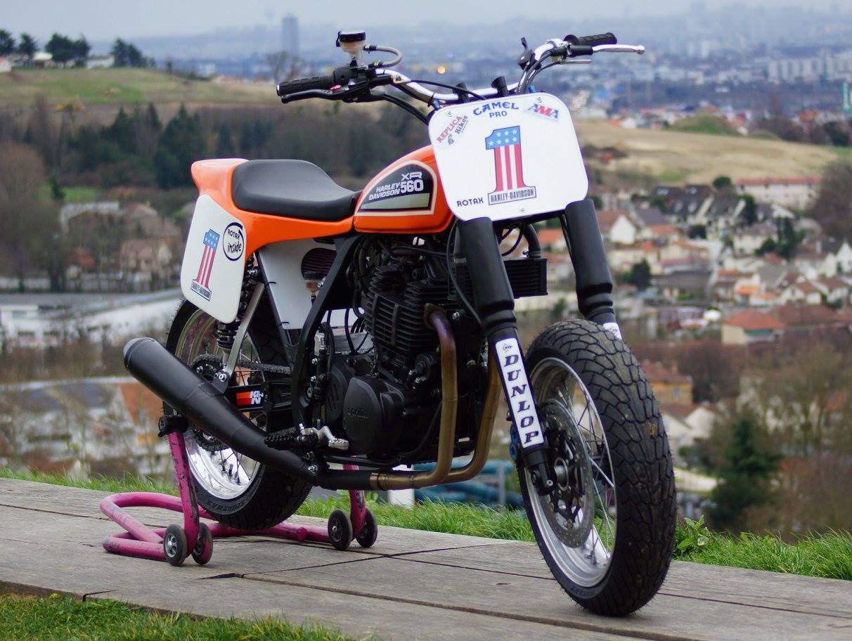 XR 560 ROTAX Dirt Track - RocketGarage - Cafe Racer Magazine