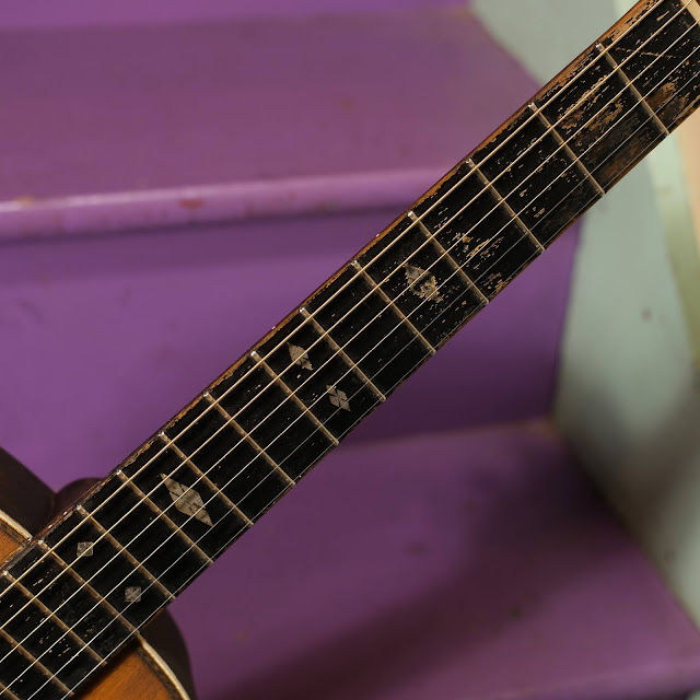 1920s Oscar Schmidt Stella Fancy Parlor Guitar