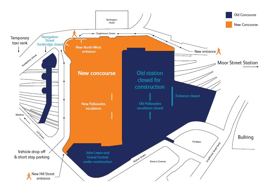Platform alteration - New Street redevelopment update