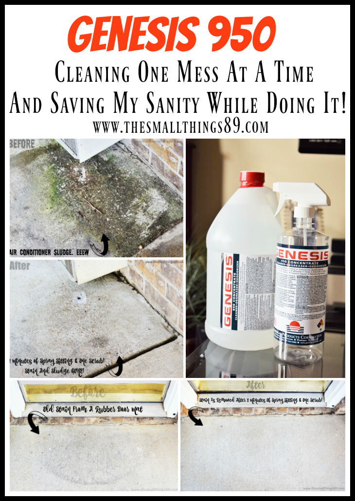 Genesis 950- Getting Ready For Fall Without The Headache Of Icky Chemicals!