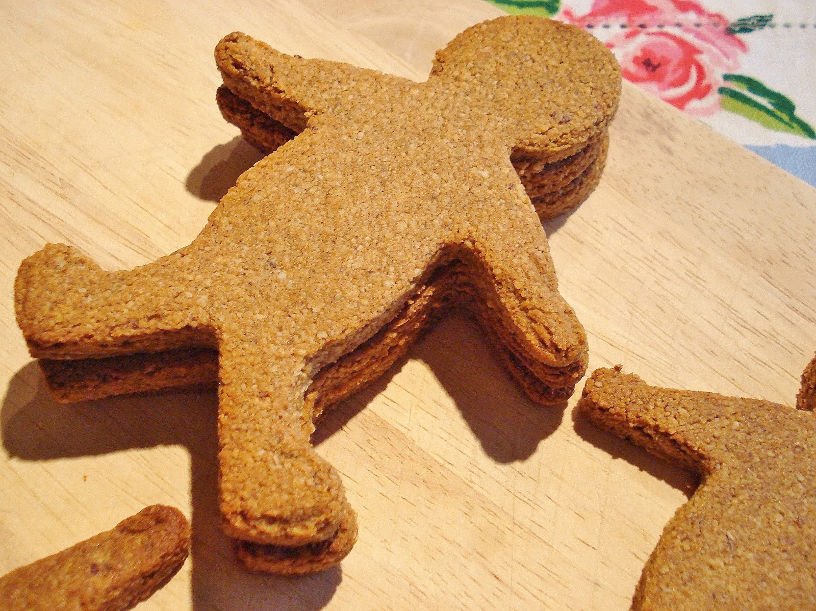 Grain Free Gingerbread Men GF SCD | Gluten Free SCD and Veggie