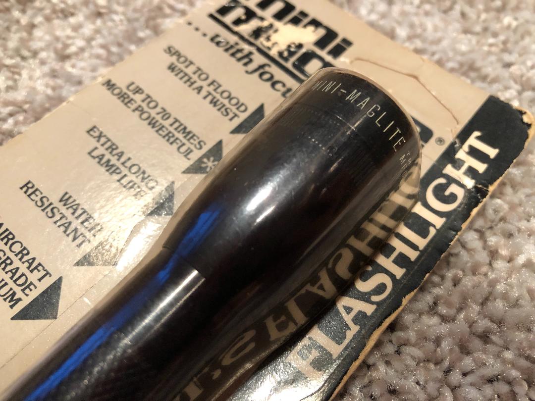 Maglite: More than a Cop light: 1984 1st Generation Mini Maglites and ...
