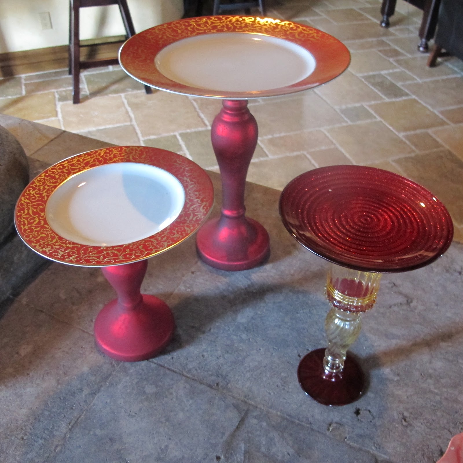 Sew what's cooking with Joan!: Let's make a footed cake plate for MOM!