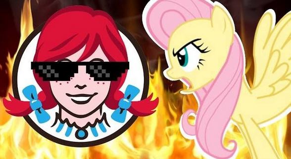 Equestria Daily - MLP Stuff!: The Other Fluttershy... Reads Wendys ...