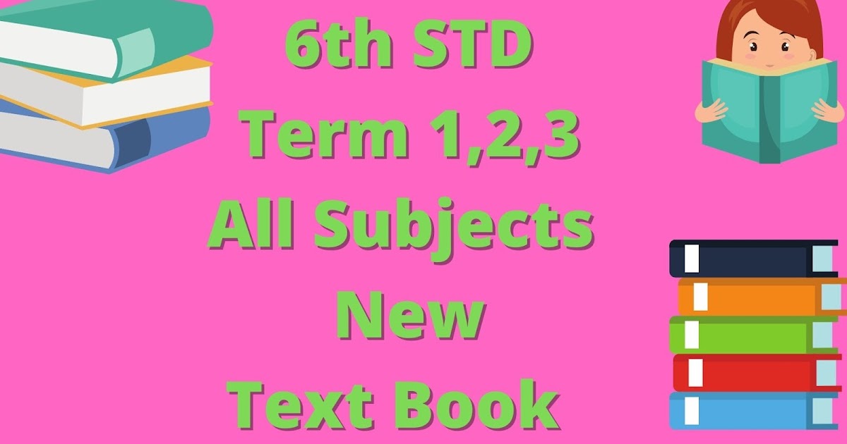 6th Standard New Text Book 2020