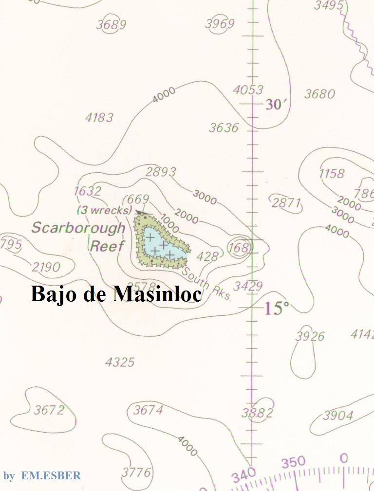 Em Esber Blog 2: Maps / charts of Panatag Shoal, Kalayaan Islands and ...